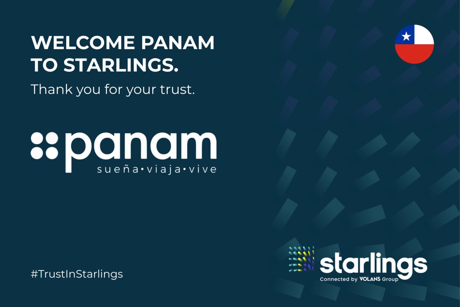 STARLINGS GROW IN CHILE: WELCOME PANAM – Starlings
